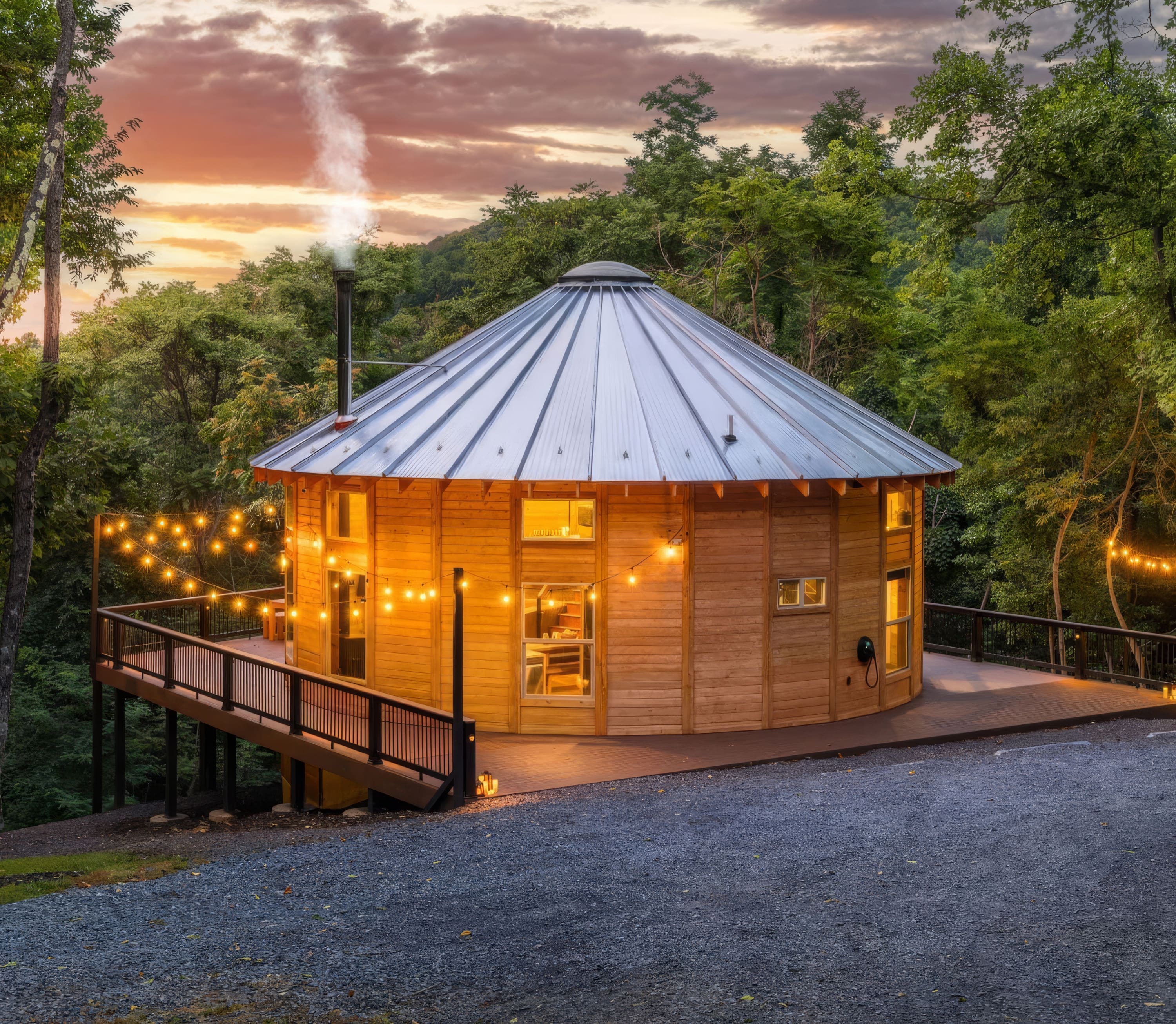 Shenandoah Yurt - Luxury Cabin Rental in Virginia
